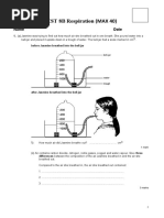 1B Chapter 7 (Gas Exchange) Exercise Solution | PDF | Lung ...