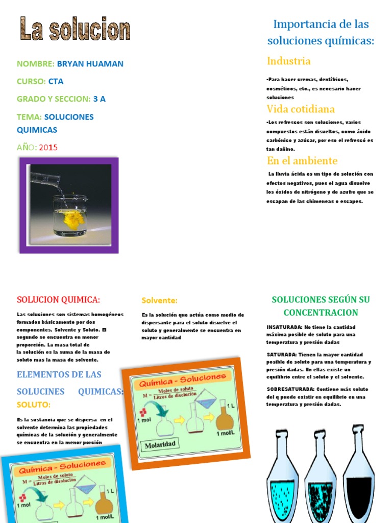 Solucion Triptico 1 | PDF | Naturaleza | Física Aplicada e Interdisciplinaria