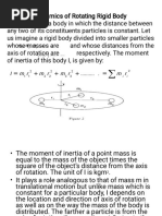 Rotational Dynamics Notes Class 12 | PDF