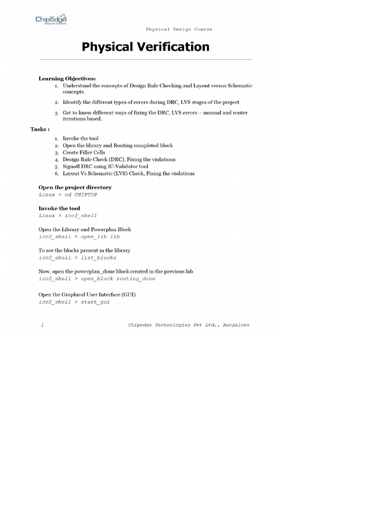 10 - Physical Verifcation | PDF