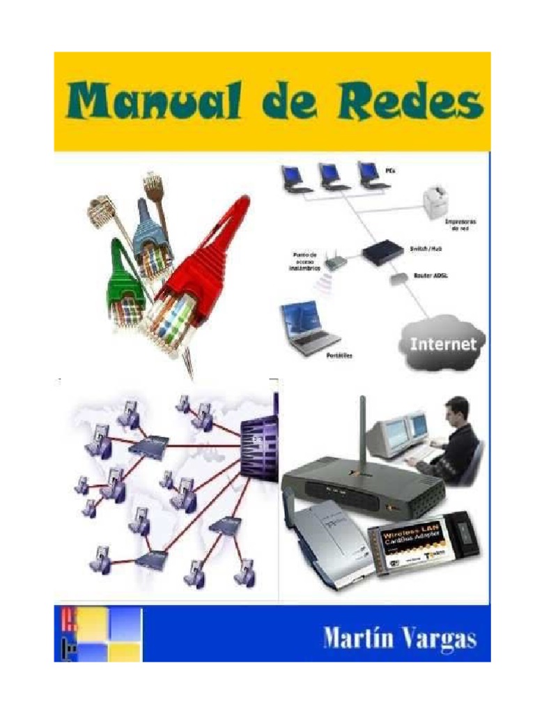 Manual de Redes PDF | PDF | Red de computadoras | Cable coaxial