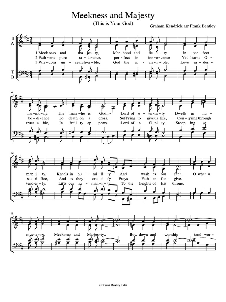 Meekness and Majesty 890217 | PDF