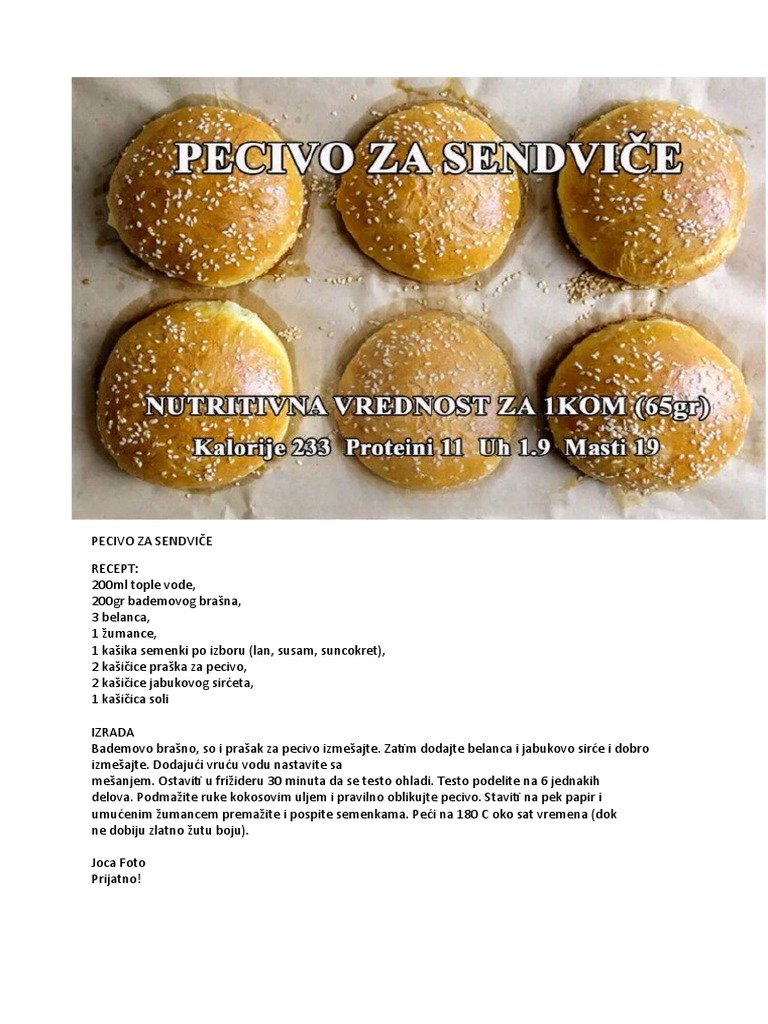 Recepti Za Instageam | PDF