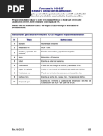 Formularios SCI 201, 207 y 211 | PDF