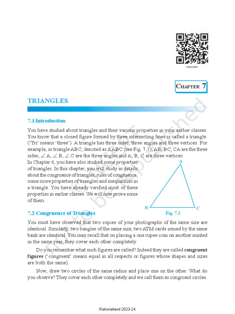 Triangle | PDF | Triangle | Perpendicular