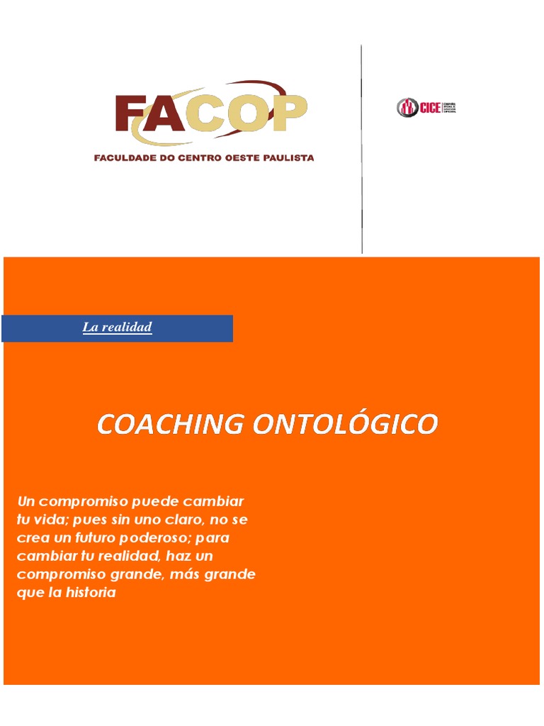 Modulo 2 Coaching Ontologico Pdf