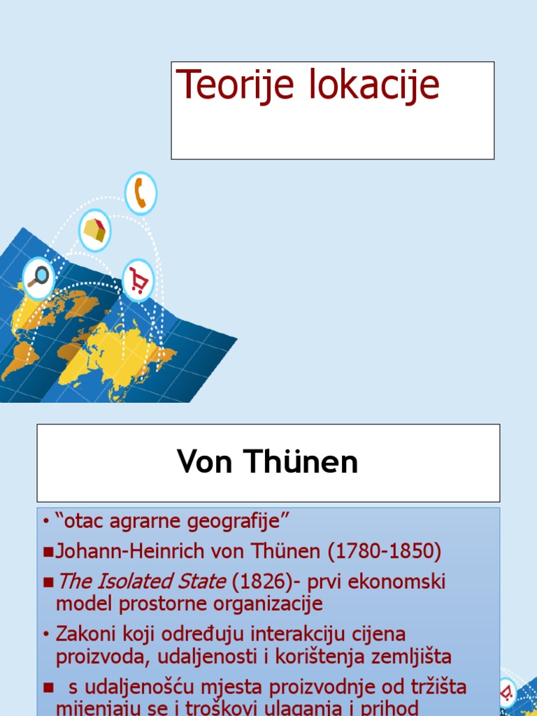 Teorije Lokacije 23 | PDF