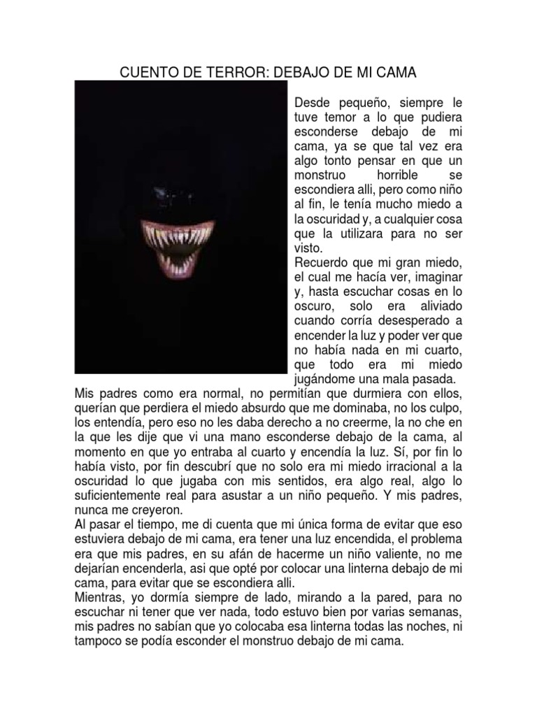 Cuento de Terror | PDF