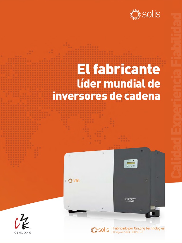 Solis Inverter Brochure South American Countries Except Brazil | PDF ...