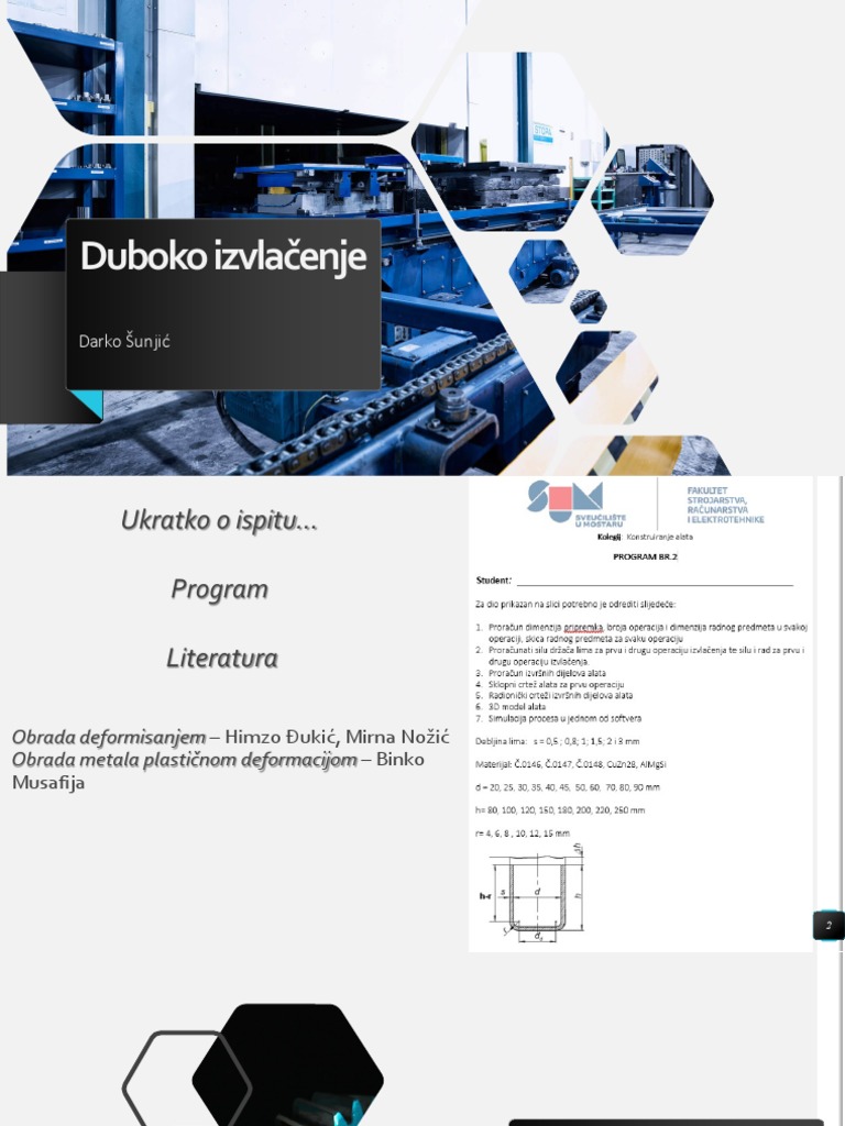 1 - Uvod, Određivanje Dimenzija Pripremka | PDF