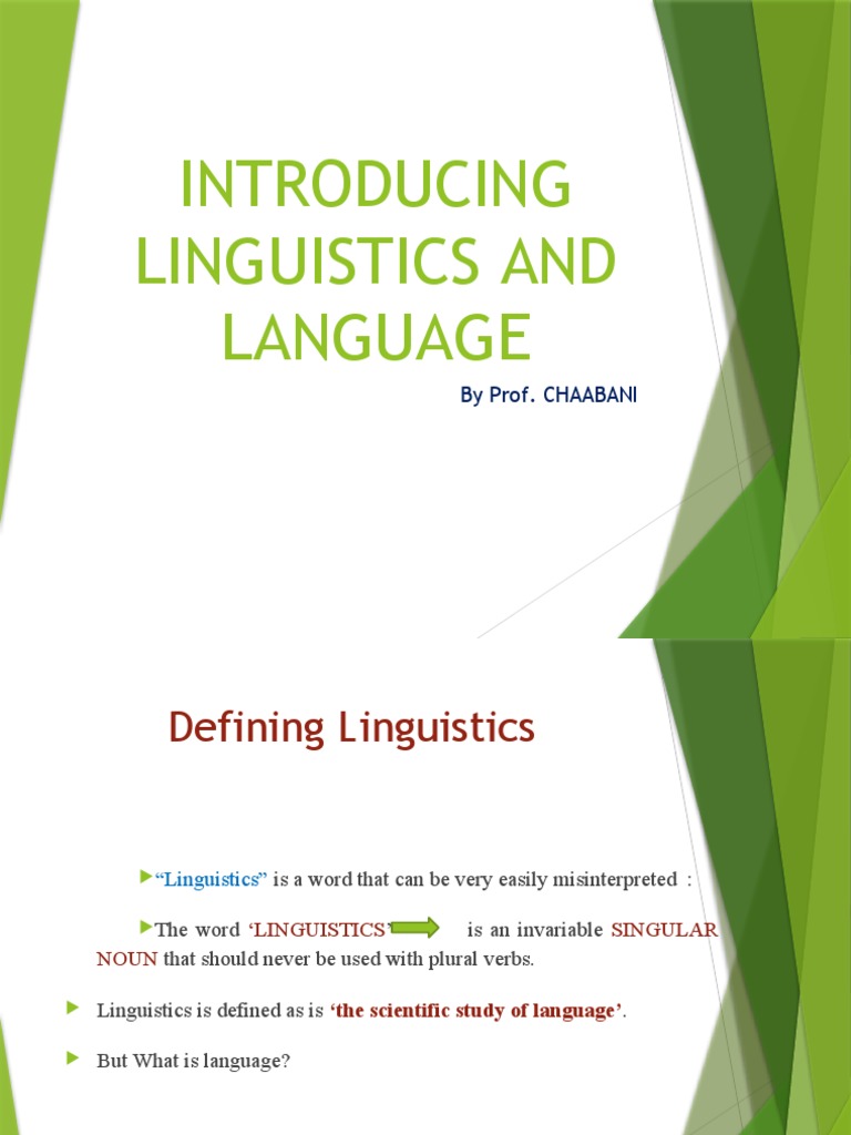 Introducing Language New | PDF | Linguistics | Morphology (Linguistics)