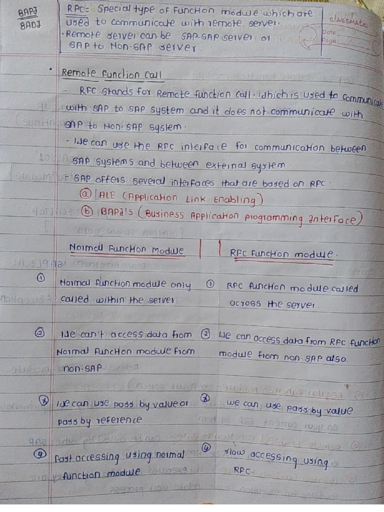 Rfc Bapi Badi Ale Idocs Ragava Pdf 