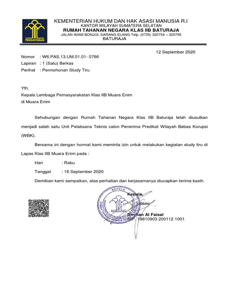 Permohonan Study Tiru | PDF | Politik | Hukum