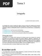 Ortografía de Las Letras B, V, W, C, K, Q, Z, G, J, H, Y, LL, R, RR, X ...