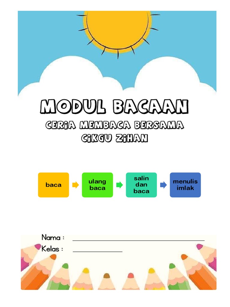 Bahan Bacaan Modul Ceria Membaca | PDF