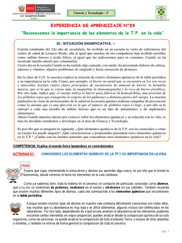 ACTIVIDAD 01_cyt | PDF