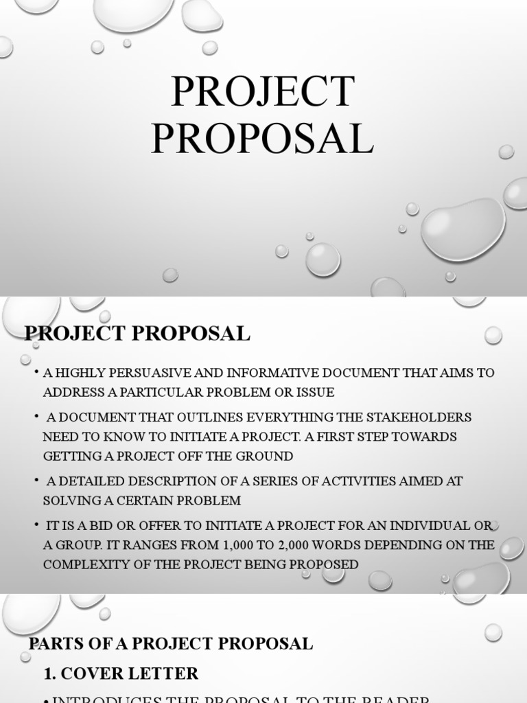 Project Proposal | PDF | Business