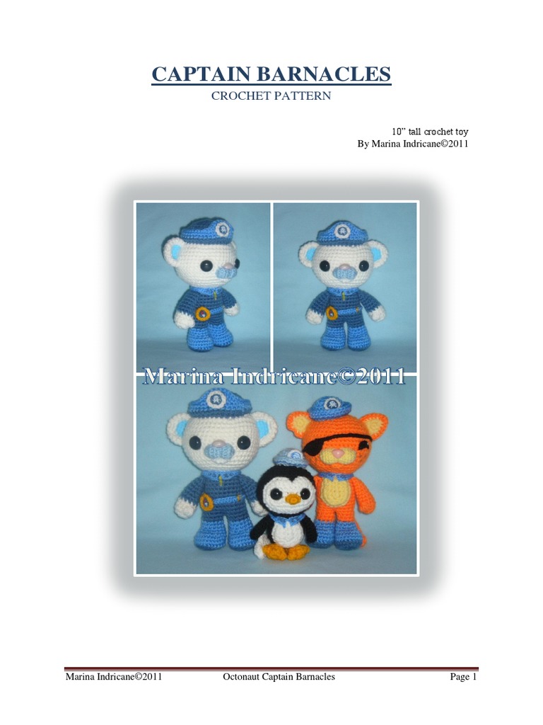 Octonauts Captain Barnacles 1 | PDF
