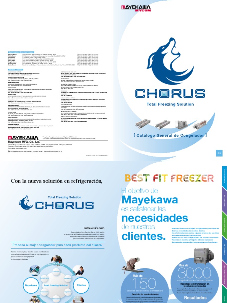 CHORUS-Catálogo Global ES | PDF | Acero | Cliente
