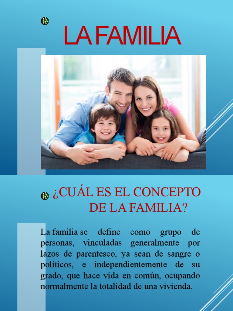 Tipos y Concepto de Familia | PDF | Familia | Arreglos de vivienda