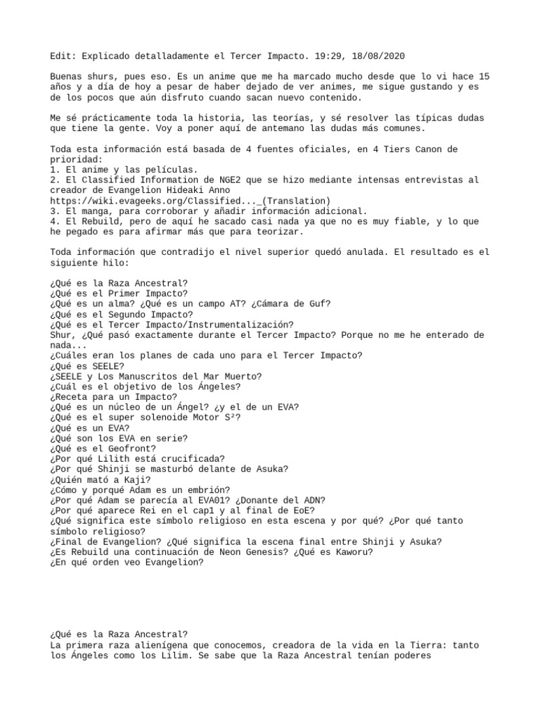 SPOILER Message | PDF