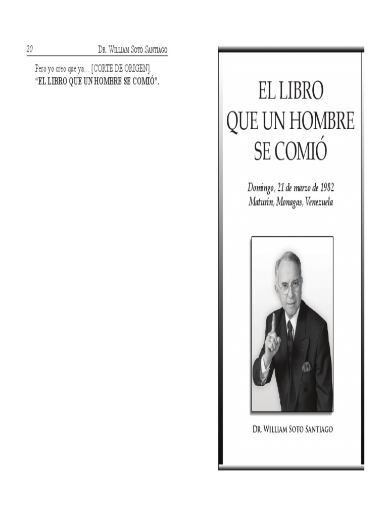 SPA-1982!03!21-1-El Libro Que Un Hombre Se Comio-MATVE Booklet | PDF ...