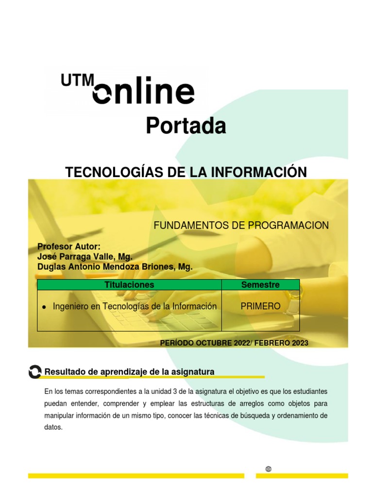 Compendio Unidad 3 | PDF