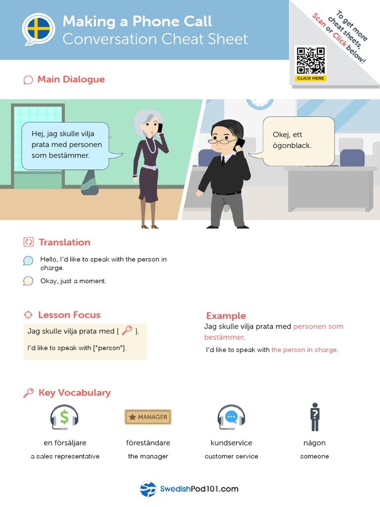 Swedish Phone Call | PDF