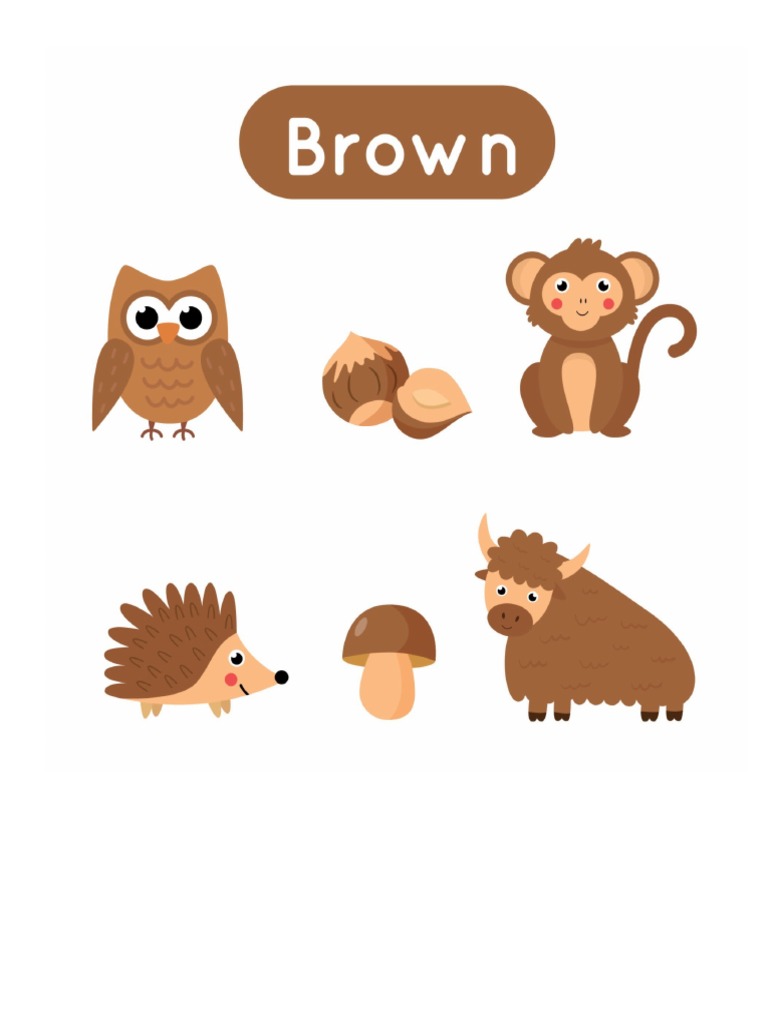 Dibujos de Color Cafe | PDF