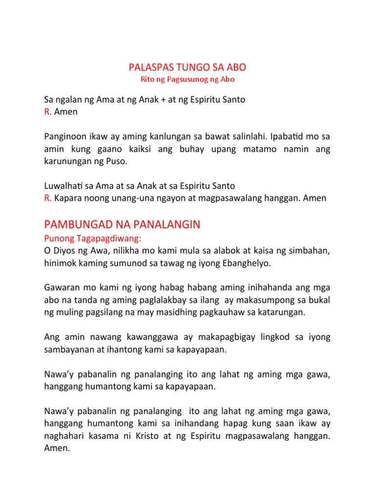 Pagsusunog NG Abo | PDF