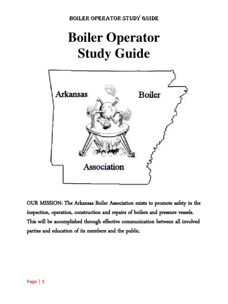 Perator Study Guide Boiler Operator Study Guide | PDF | Boiler | Valve