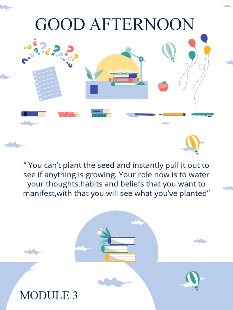 Module 3 (Sir RYAN) | PDF | Literacy | Teachers