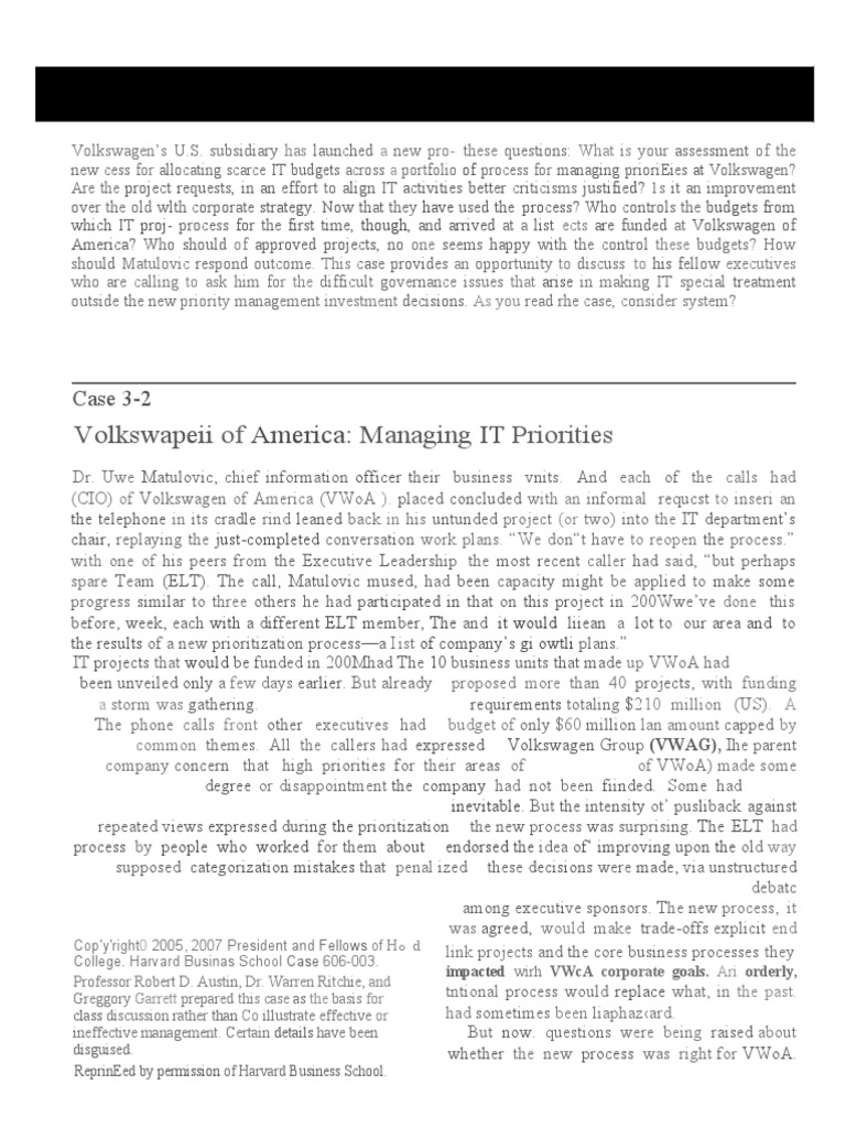 Case Vwoa | PDF