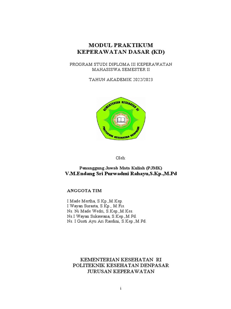 MODUL PRAKTIKUm | PDF