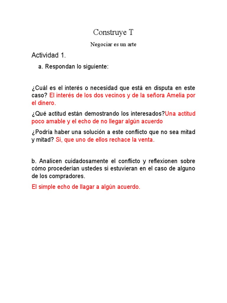 Construye T 1 | PDF