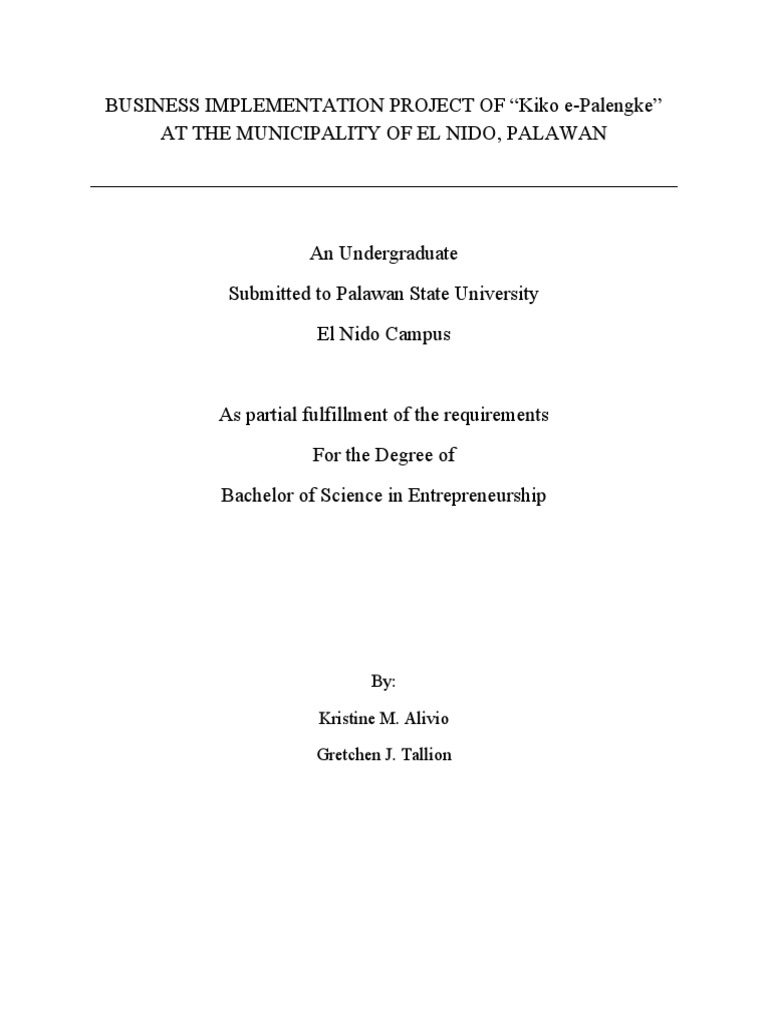 Business Implementation Final | PDF | Online Shopping | Retail
