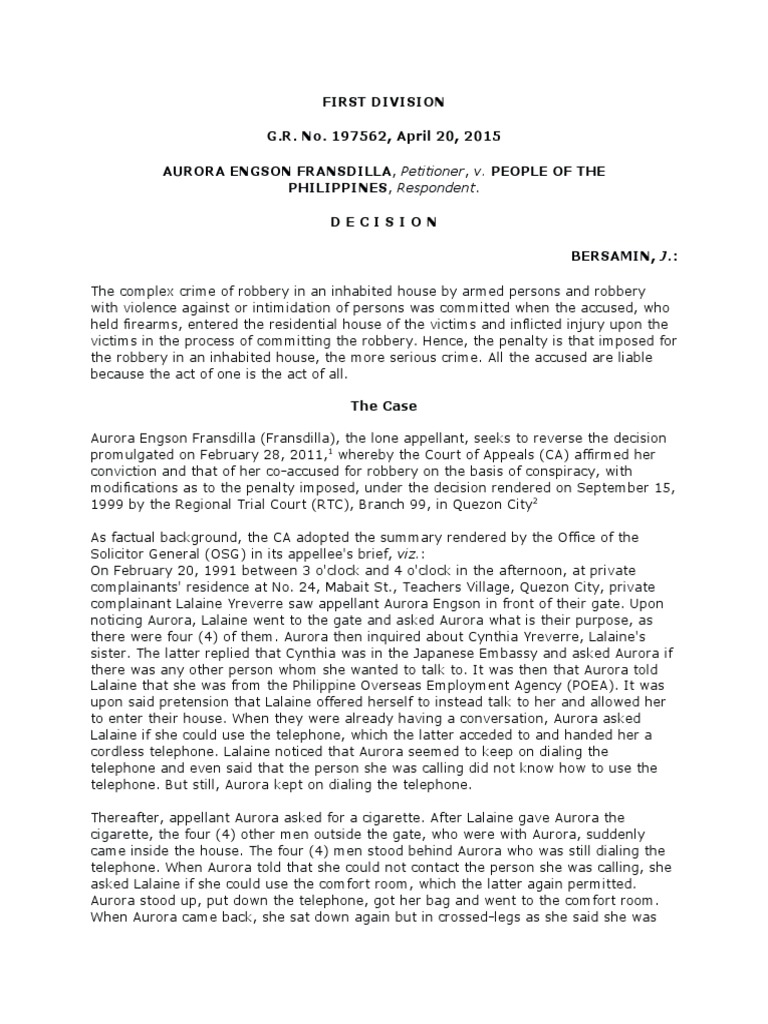 9 G.R. No. 197562 | PDF | Sentence (Law) | Common Law