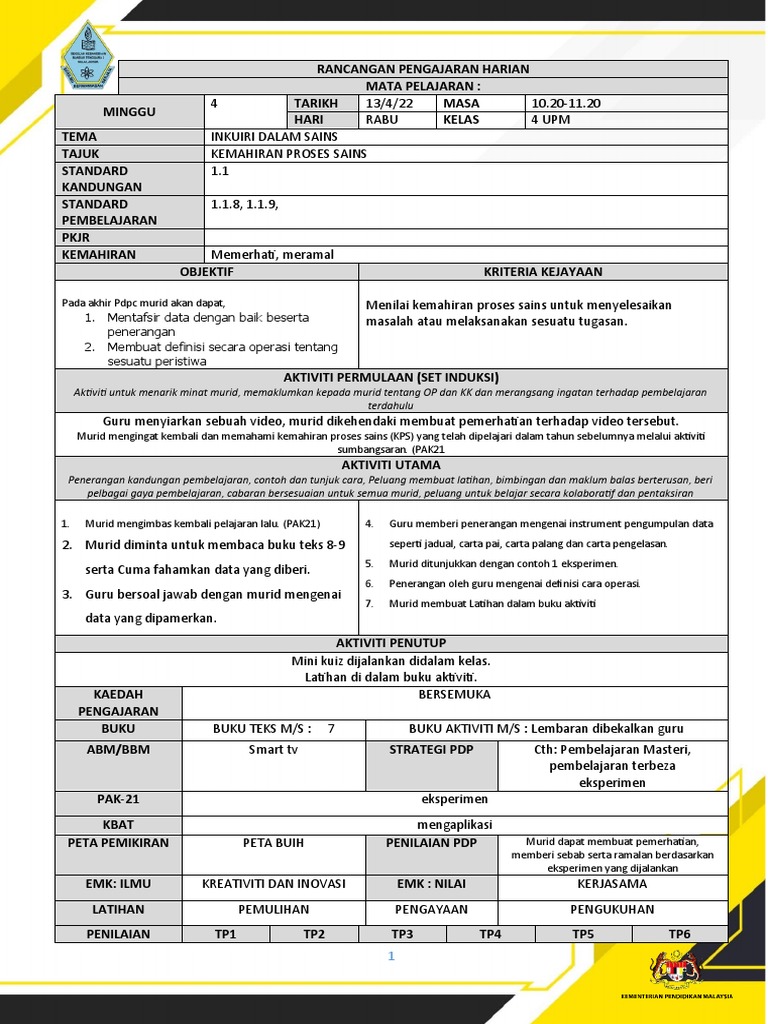 RPH SN T4 M4 Adunan Doh | PDF