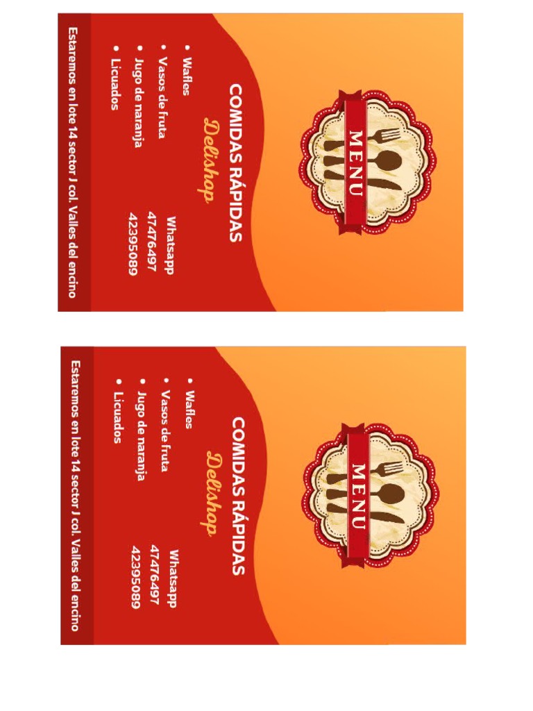 Boletos de Comida | PDF