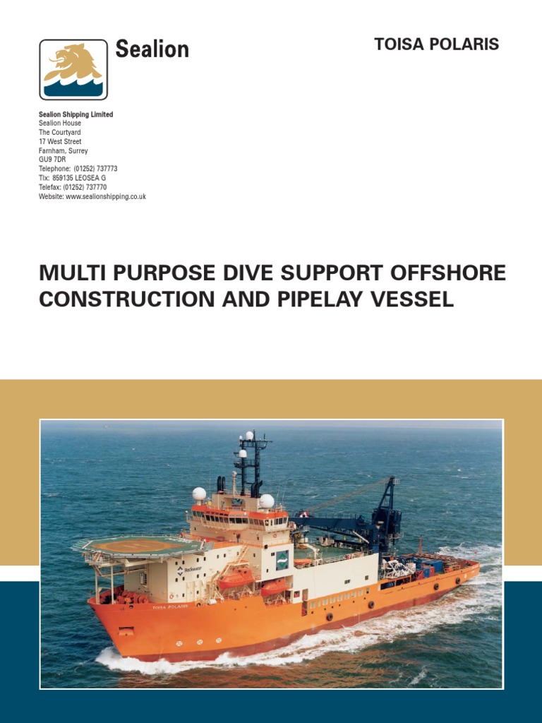 Toisa Polaris | PDF | Ships | Watercraft