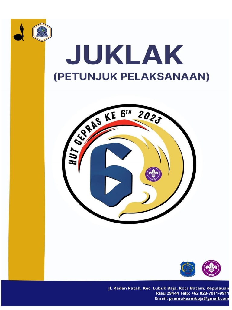 Juklak Hut Gepras 2023 | PDF