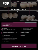 Pontics in Fixed Partial Denture | PDF | Dentures | Mouth