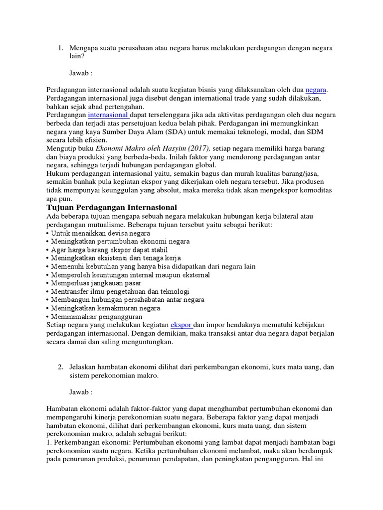 TUGAS 1 - PengantarBisnis - Ade | PDF