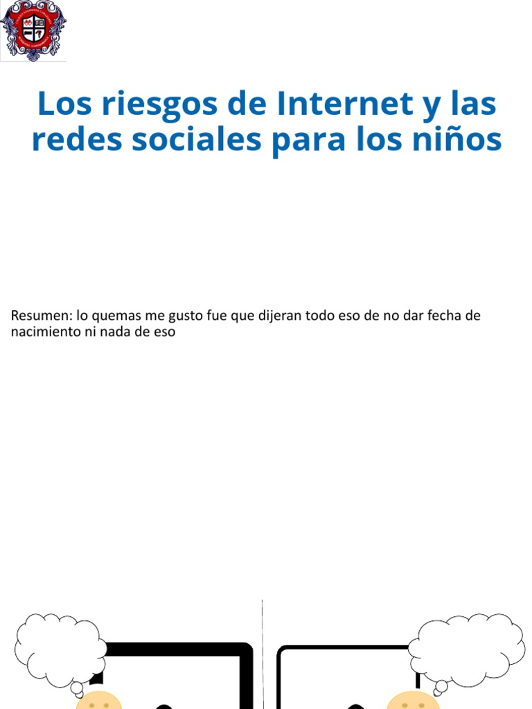 Los Riesgos de Internet y Las Redes Sociales | PDF Los Riesgos de Internet y Las Redes Sociales | PDF