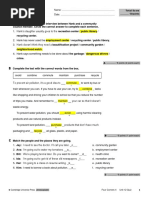 Four Corners 3 Workbook Answer Key | PDF