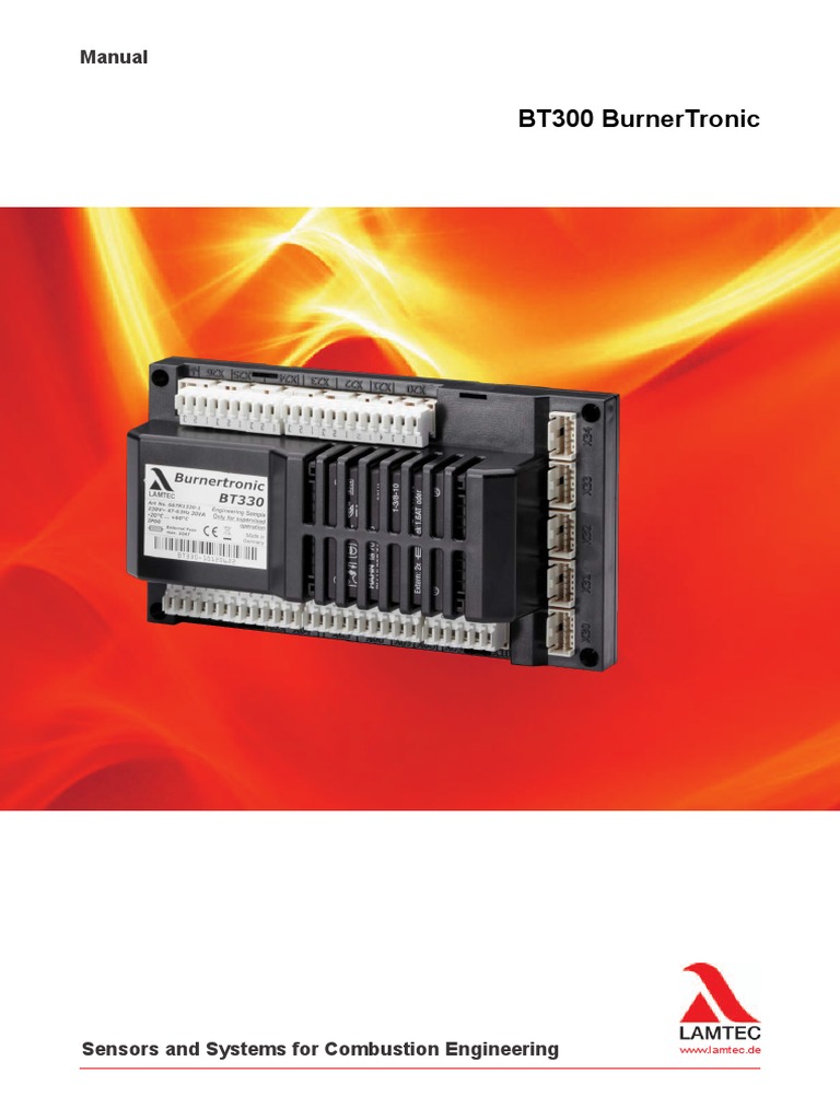 BA BT300 DLT1201 18 aEN 014 | PDF | Combustion | Electrical Connector