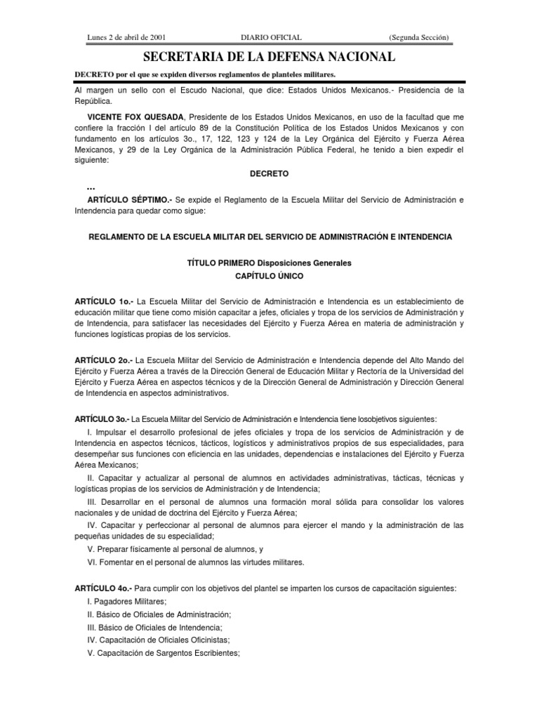 Reglamento de La EMSAI | PDF | Oficial general | Militar