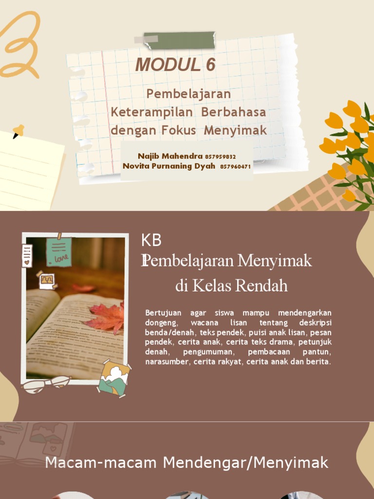 PPT MODUL 6 | PDF