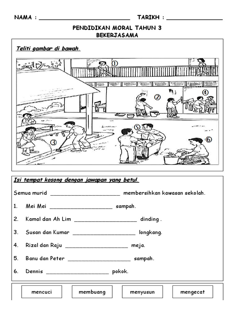 Moral Tahun 3A | PDF