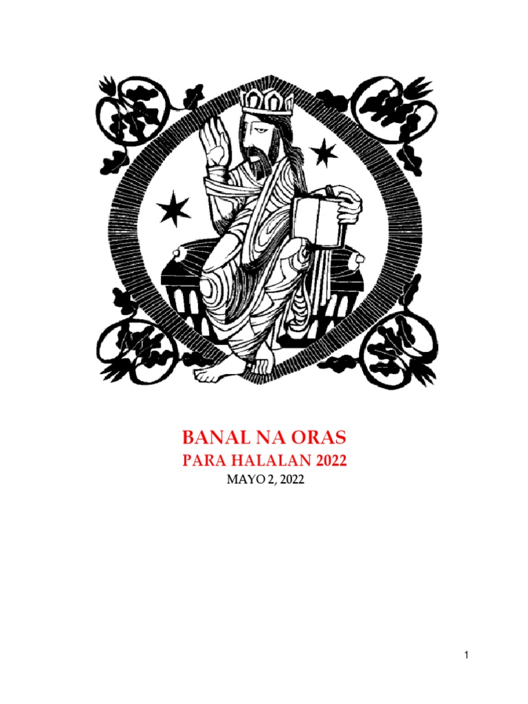 Banal Na Oras para Sa Halalan 2022 | PDF